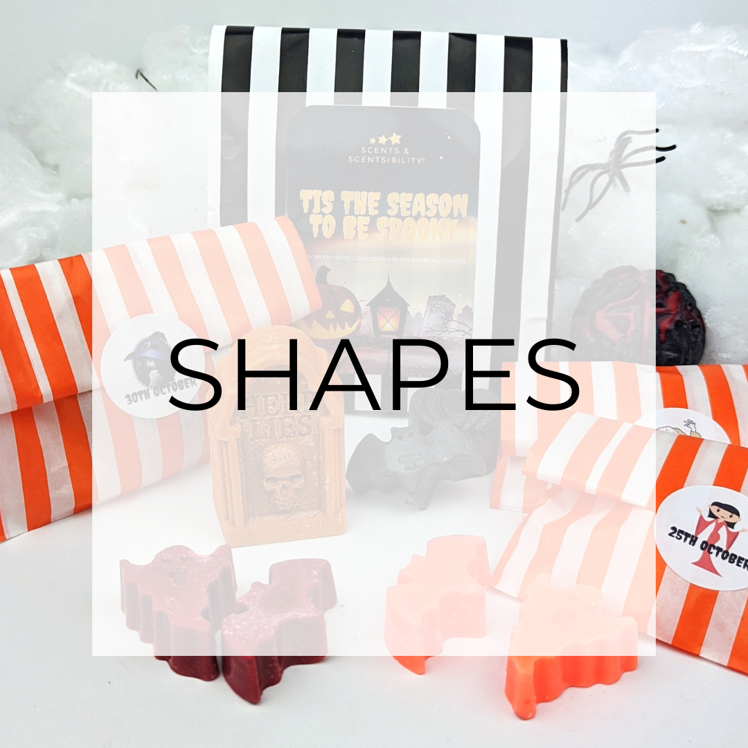 Wax Melt Shapes & Tins – Scents & Scentsibility® LTD