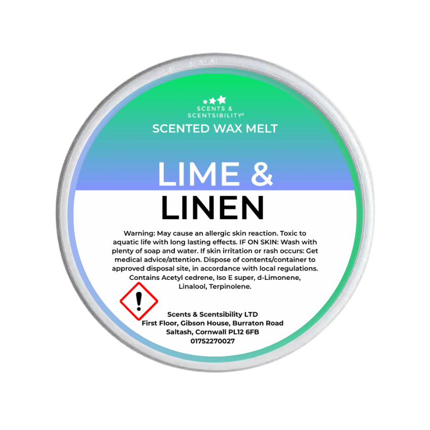 Lime & Linen Segment Pot Wax Melts – Scents & Scentsibility® LTD