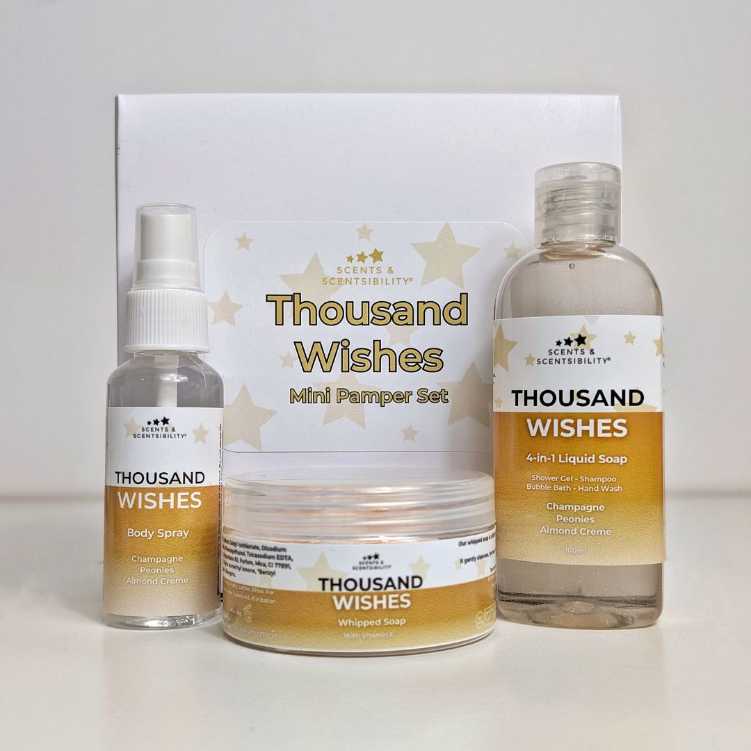 Thousand Wishes Mini Bath and Body Gift Set – Scents & Scentsibility® LTD