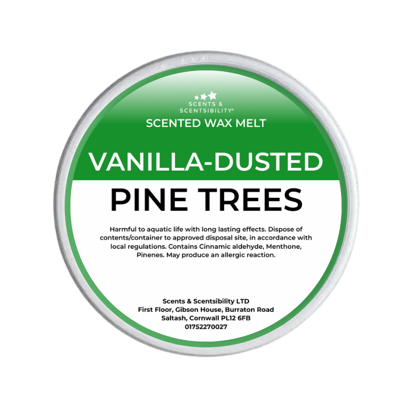 Vanilla-Dusted Pine Trees Segment Pot Wax Melts – Scents & Scentsibility® LTD